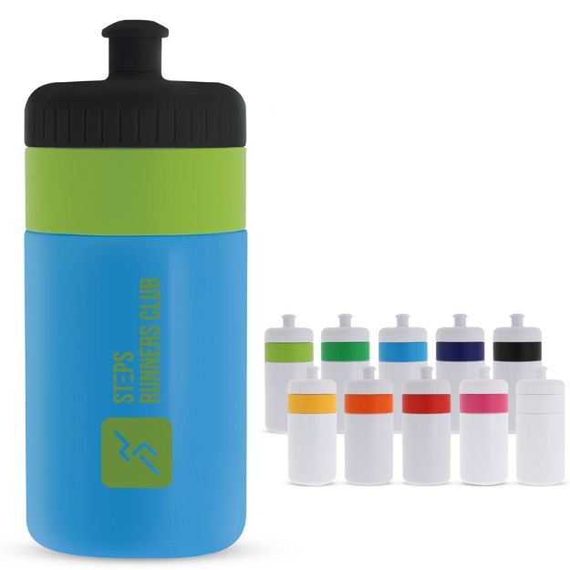 sportfles met rand 500 ml | HaroGifts