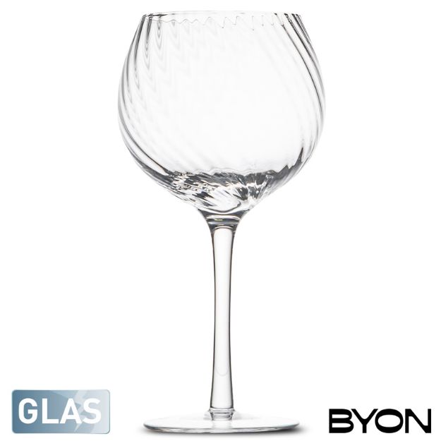 byon opacity set van 6 wijnglazen 470 ml | HaroGifts